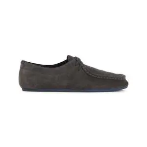 JIL SANDER Suede Leather Lace-up Shoes - Gray