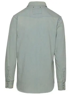 GOLDEN GOOSE Light Denim Shirt