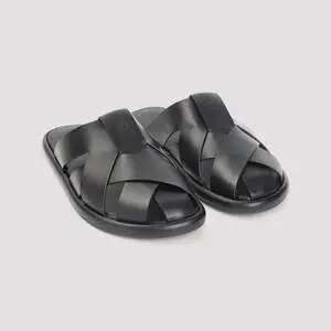 Giorgio Armani Leather Sandals