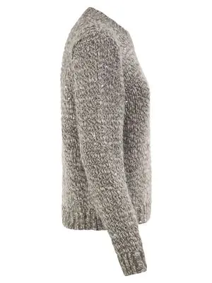 Herno Alpaca-blend Jumper With Sequins