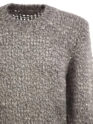 Herno Alpaca-blend Jumper With Sequins