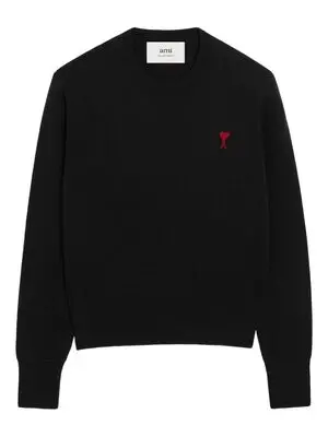 AMI Paris De Coeur Wool Sweater - Multicolor