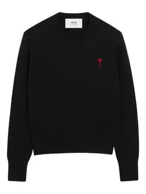 AMI Paris De Coeur Wool Sweater - Multicolor
