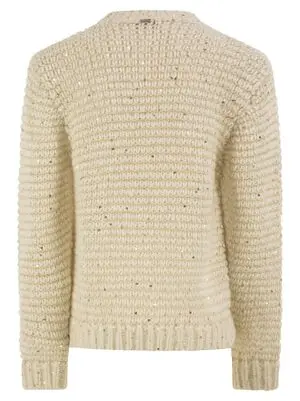 Herno Alpaca-blend Jumper With Sequins