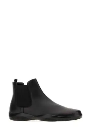Prada Leather Ankle Boots