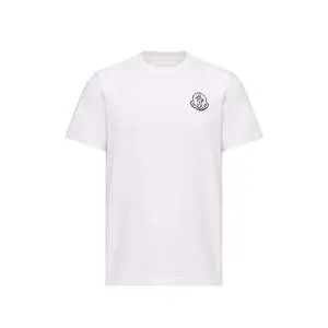 Moncler Polo Shirts T-shirts - White