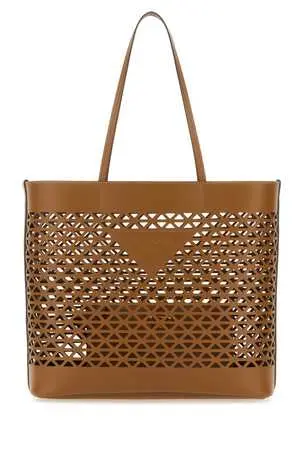 PRADA PRADA Leather Shopping Bag