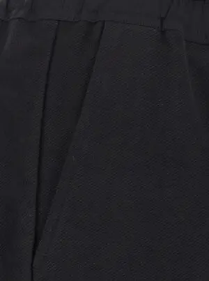 Rick Owens Pants With Elasticated Waistband With Oversized Drawstring In Cotton For - Black