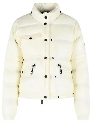 Moncler Mauduits' Ivory Polyamide Down Jacket - White