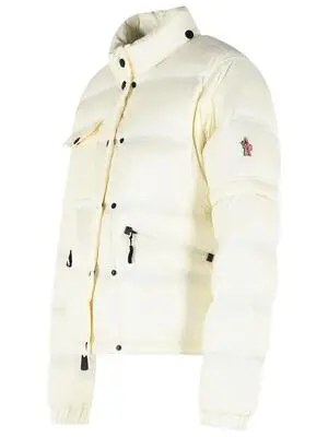 Moncler Mauduits' Ivory Polyamide Down Jacket - White