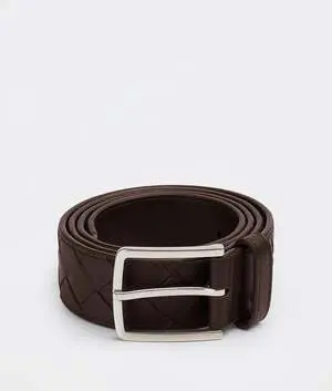 Bottega Veneta Intreccio Leather Belt - Multicolor