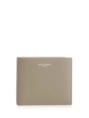 Saint Laurent Saint Laurent Men Classic Wallet Cream