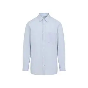 MAISON MARGIELA Cotton Shirt - Blue