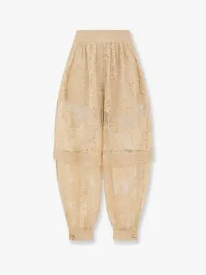 Zimmermann Luna Lace Harem Pant - Cream