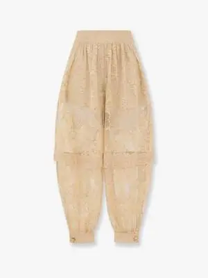Zimmermann Luna Lace Harem Pant - Cream