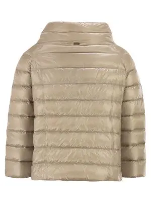 Herno Sofia Mini Cape With 3/4 Sleeves