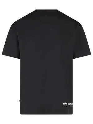 Moncler Stretch Cotton T-shirt - Black