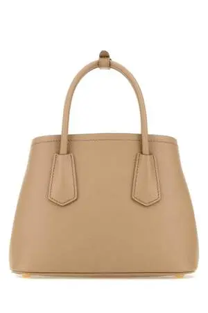 Prada Sand Leather Handbag