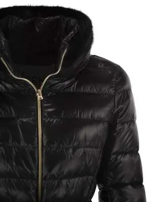 Herno Claudia Ultralight Nylon Down Jacket - Black