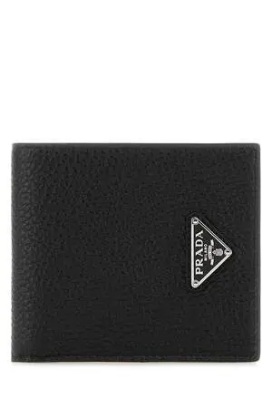 Prada Leather Wallet - Black