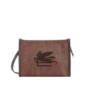 Etro Paisley Jacquard Pouch - Red