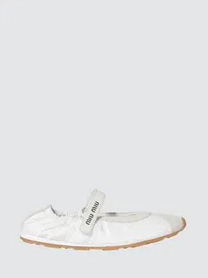 Miu Miu Ballet Flat - White