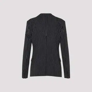 TOM FORD Striped Wool Barathea Jacket