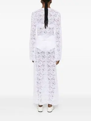 Oseree Long Lace Dress