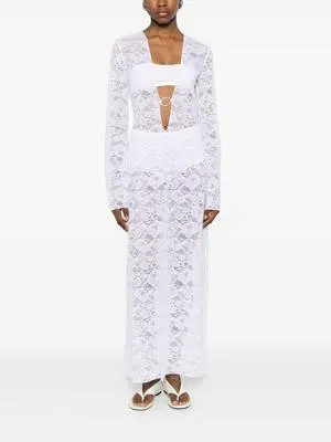 Oseree Long Lace Dress