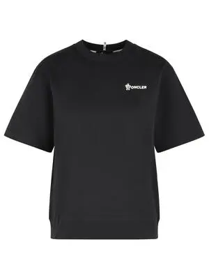 Moncler Cotton T-shirt - Black