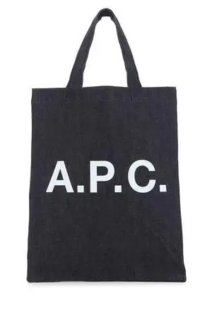 A.p.c. Denim Shopping Bag - Blue