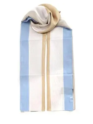 Saint Laurent Cotton And Silk Scarf - Multicolor