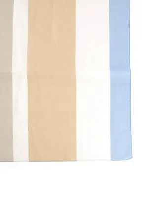 Saint Laurent Cotton And Silk Scarf