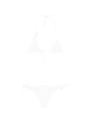 Oseree Rose Bikini - White