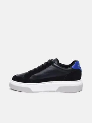 FERRAGAMO Cassina' Leather Blend Sneakers