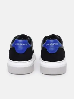 FERRAGAMO Cassina' Leather Blend Sneakers