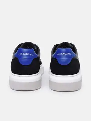 FERRAGAMO Leather Blend Sneakers
