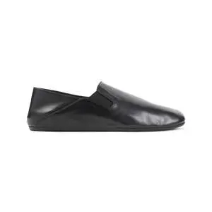 Prada Leather Slip-on Loafer - Black