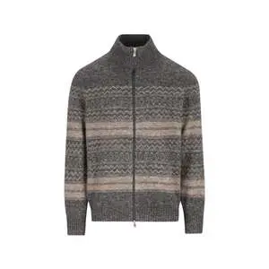 Brunello Cucinelli Grey Sweaters & Knitwear Cardigans - Gray
