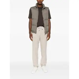 Brunello Cucinelli Techno Fabric Down Vest - Green
