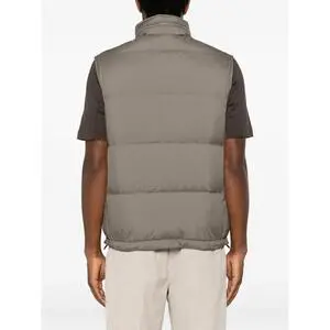 Brunello Cucinelli Techno Fabric Down Vest - Green