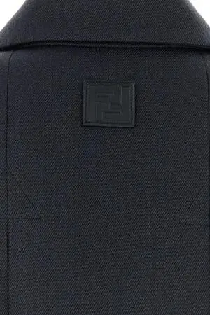 Fendi Coat Interno Ff - Multicolor