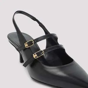 Celine Double Straps Mules