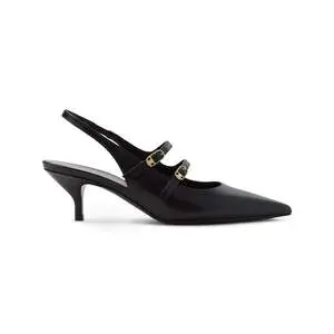 Celine Double Straps Mules - Black