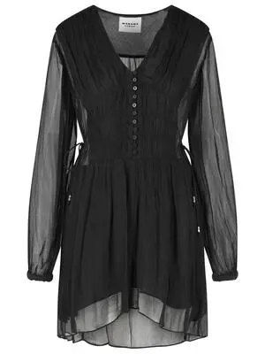 Isabel Marant Étoile Loriena' Viscose Dress - Black