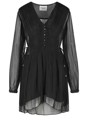 Isabel Marant Étoile Loriena Viscose Dress - Black