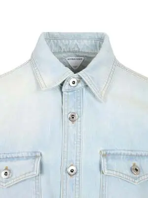 Bottega Veneta Extra Bleach Wash Denim Shirt