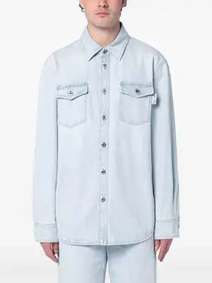 Bottega Veneta Extra Bleach Wash Denim Shirt