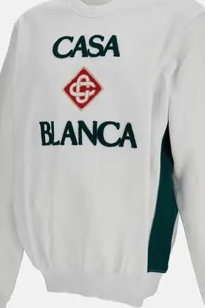 Casablanca Boucle Embroidered Classic Sweatshirt