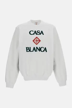 Casablanca Boucle Embroidered Classic Sweatshirt - Multicolor